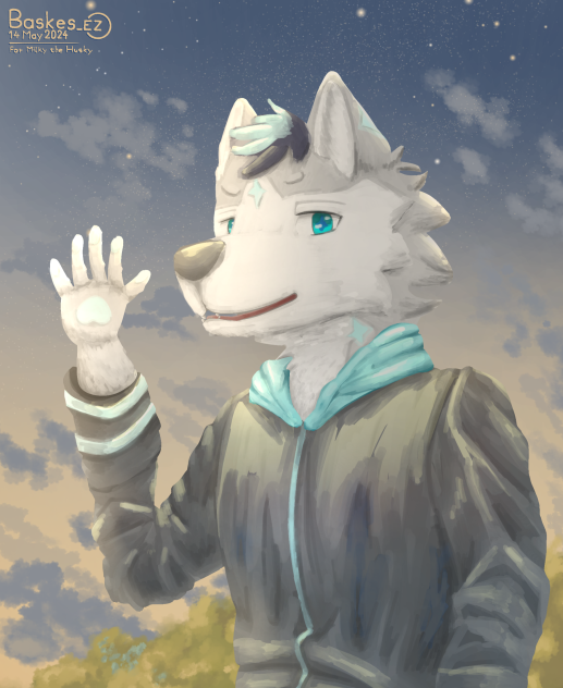 Milky dusk - ibisPaint