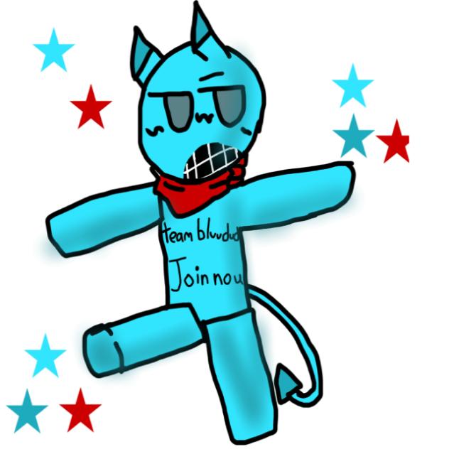 Cool kid blue dude pretty princess - ibisPaint