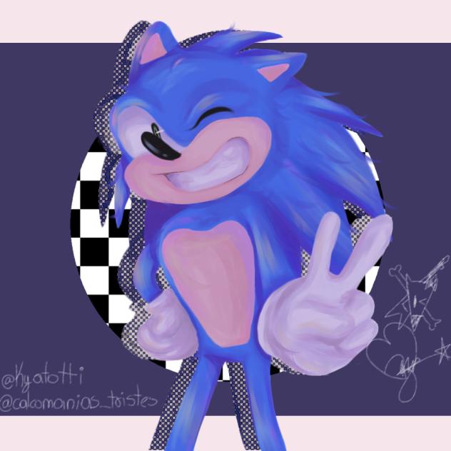 Sonic!!!!! - ibisPaint