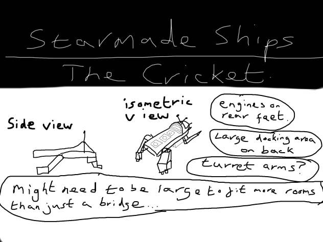 Ships for Starmade designs, Cricket - ibisPaint