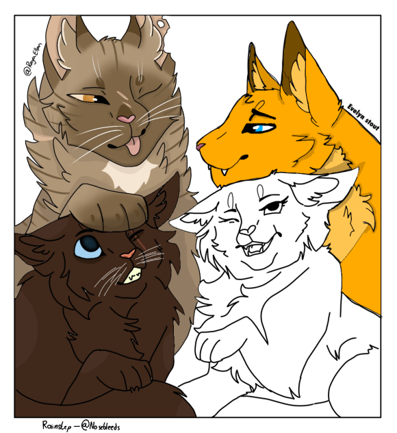 Warriors Collab - ibisPaint