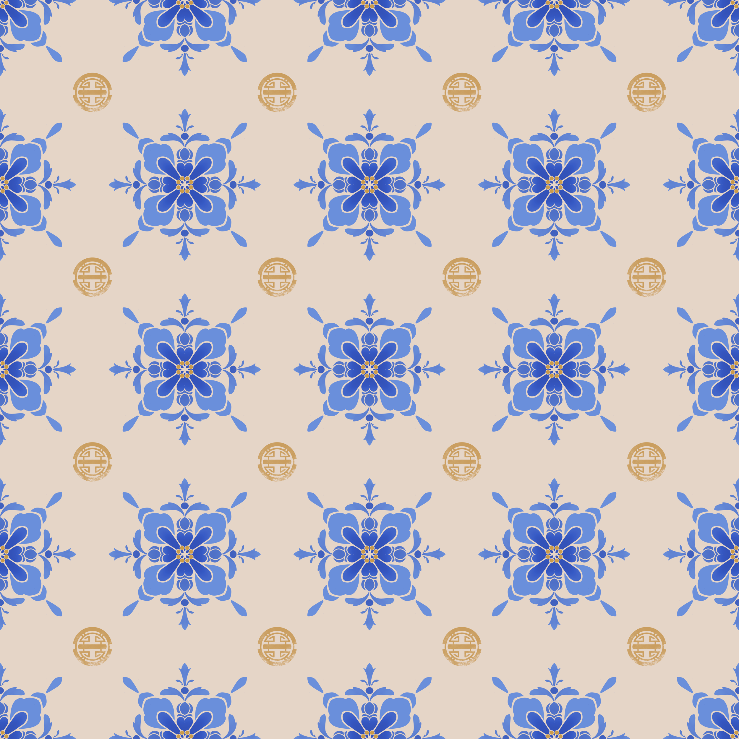 Chinese traditional pattern - ibisPaint