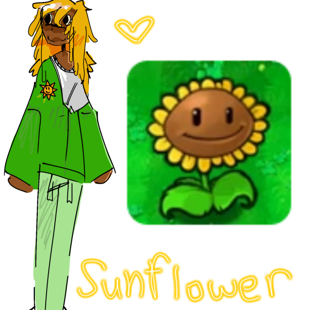 Sunflower PVZ - ibisPaint