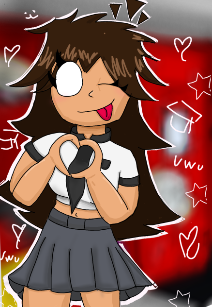 Schoolgirl Creta remake - ibisPaint