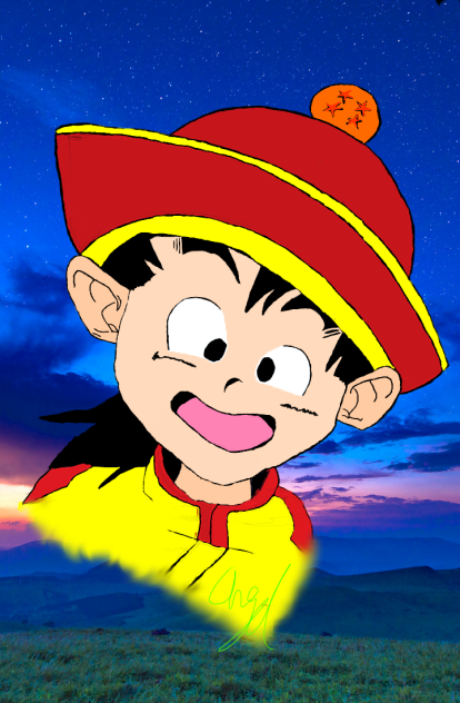 Young Gohan - ibisPaint