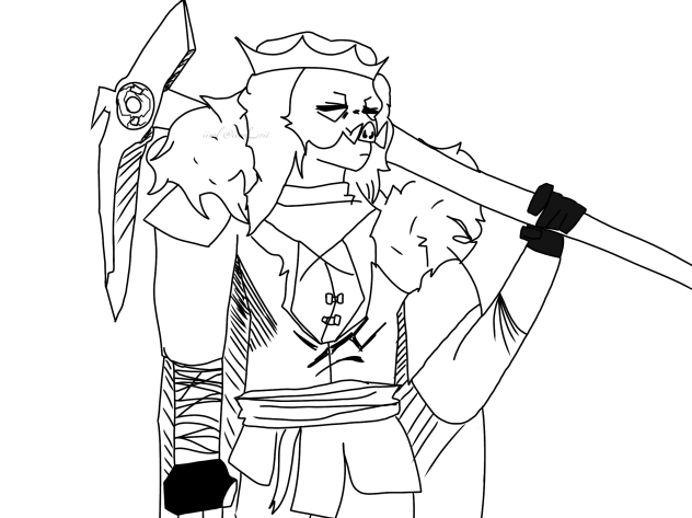 Technoblade (sketch) - ibisPaint