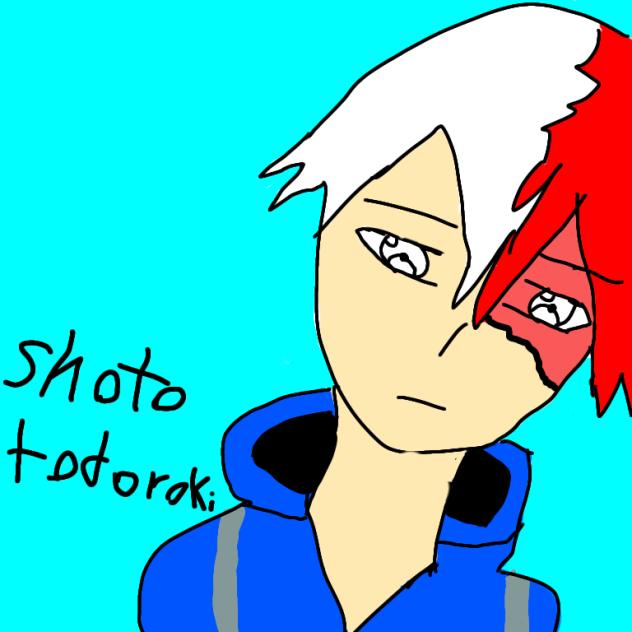 shoto todoroki - ibisPaint