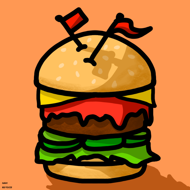 Burger! - ibisPaint