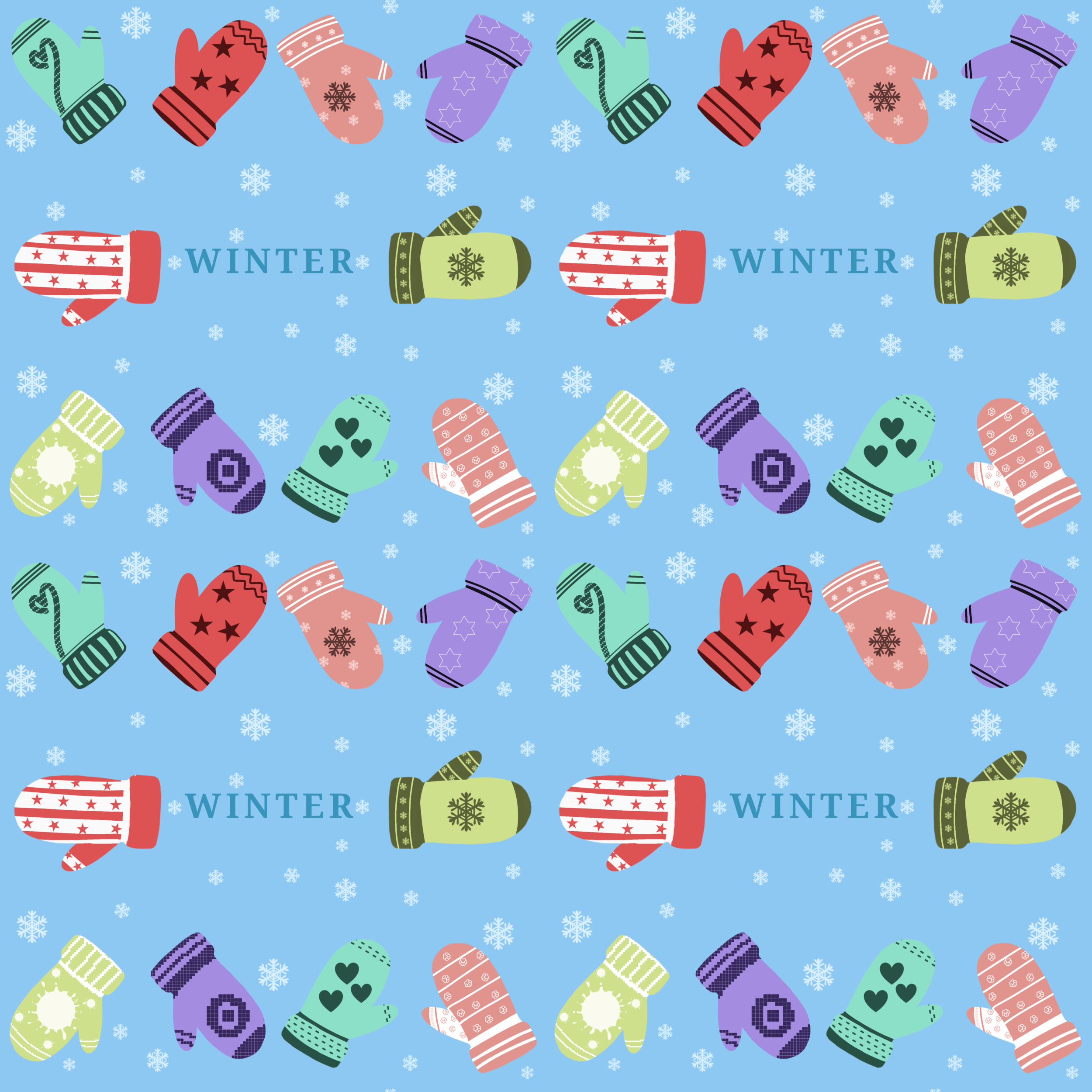 gloves pattern - ibisPaint