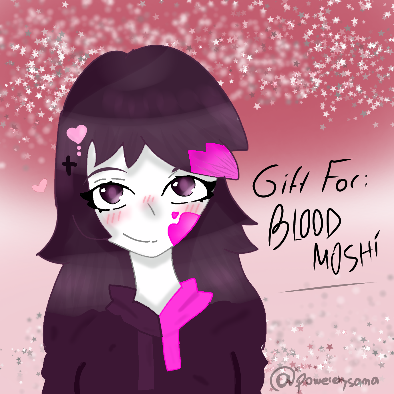 Gift for the Bl00d Moshi - ibisPaint