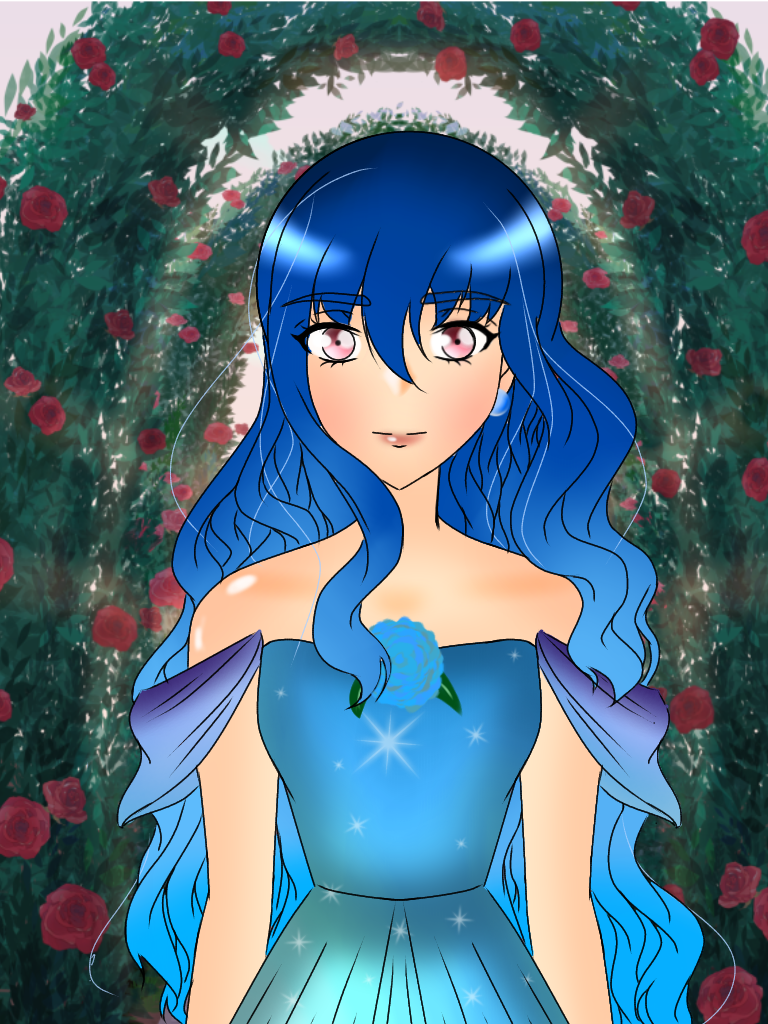 In the garden of Roses - ibisPaint