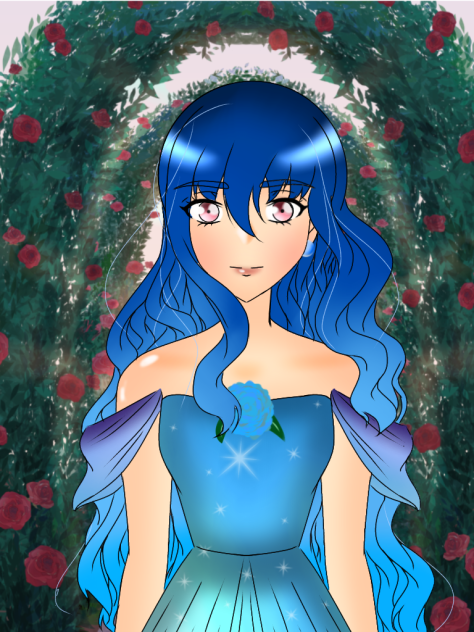 In the garden of Roses - ibisPaint