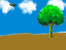 Falling leaf - ibisPaint