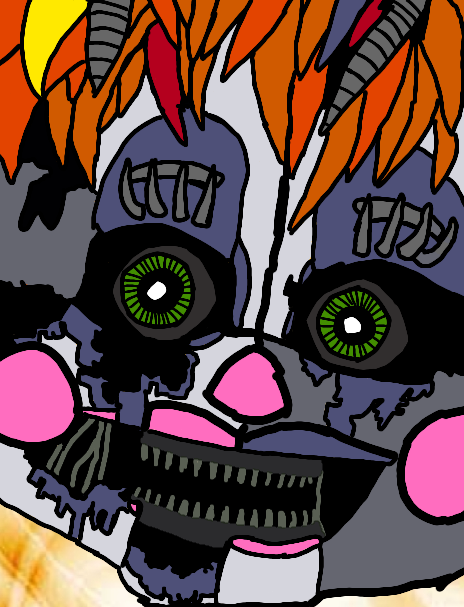 Cartoony Scrap Baby (Head) ⚠️Flash - ibisPaint