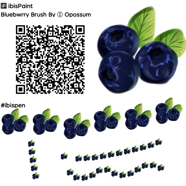 Blueberry Brush - ibisPaint