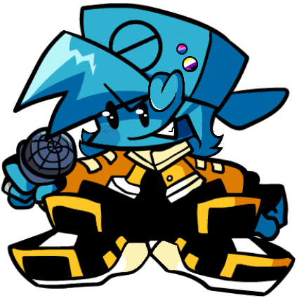 Blue Boyfriend Edit - FNF Minus Edit - ibisPaint