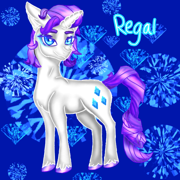 Regal the unicorn - ibisPaint