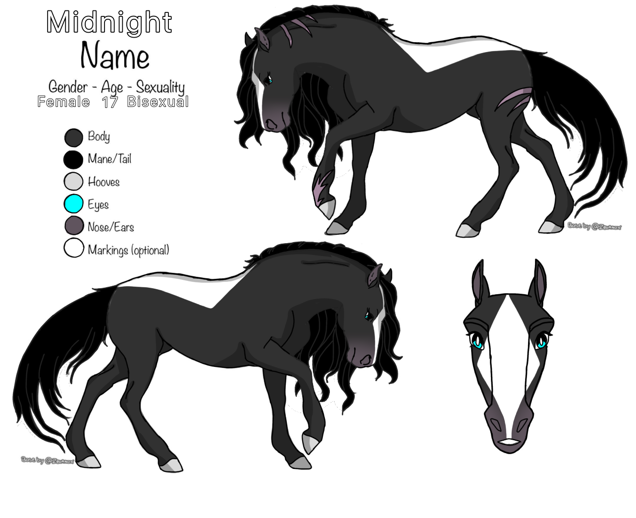 My horse Oc - ibisPaint