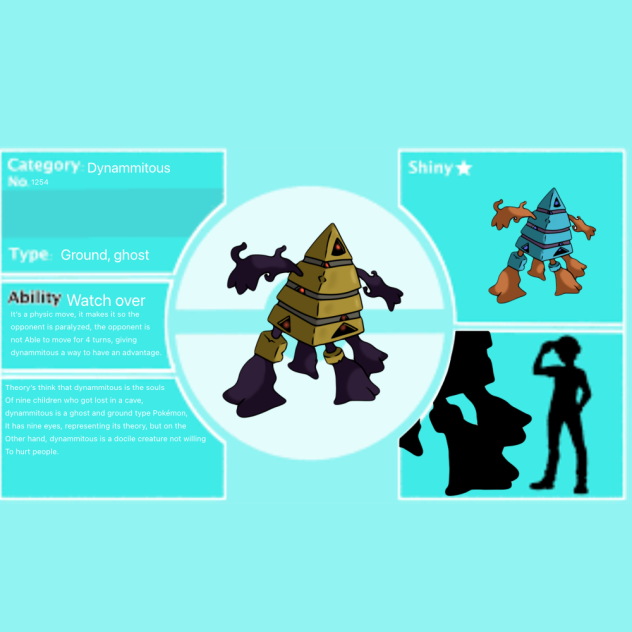 Fakemon dynammitous - ibisPaint