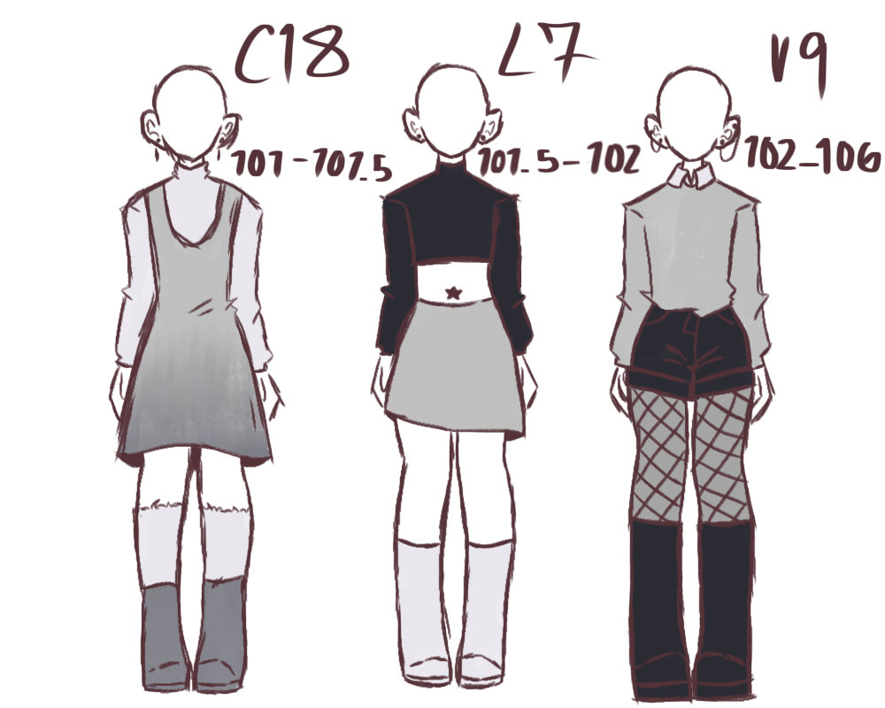 gen. designs #1 101-106 - ibisPaint