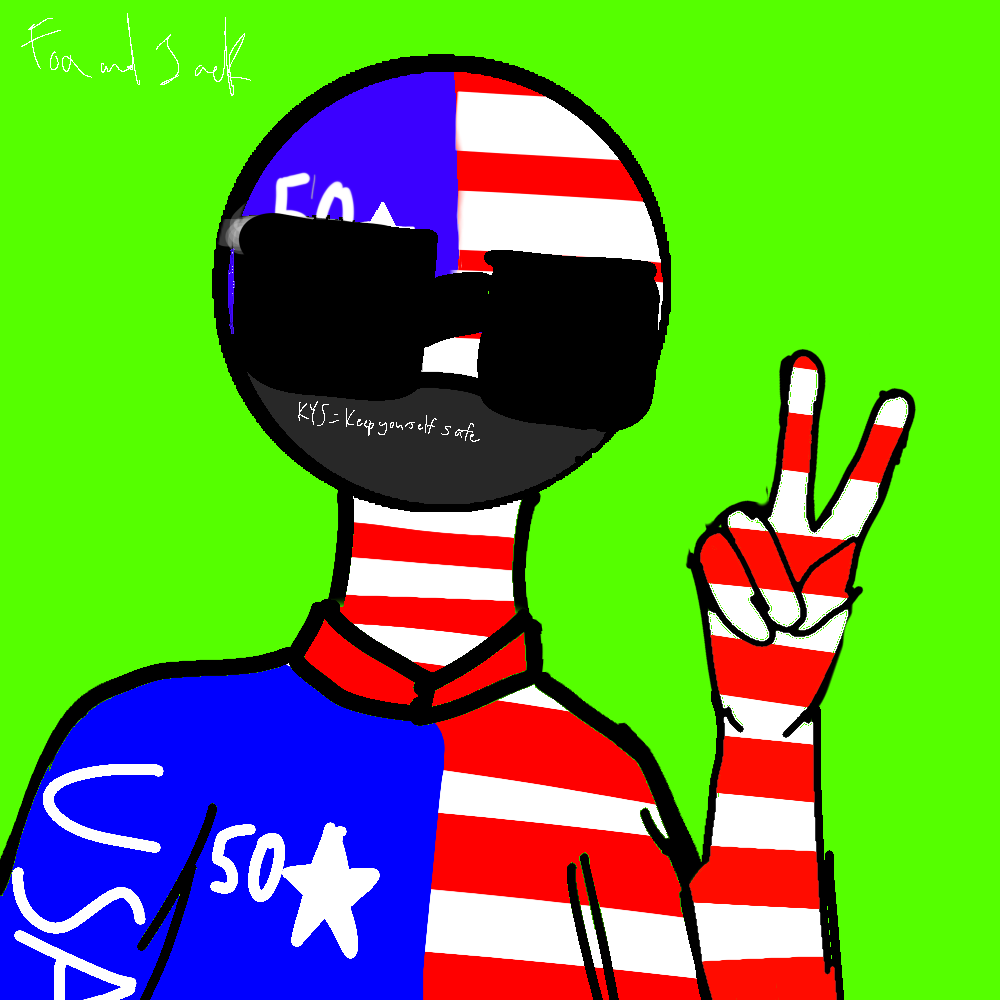 USA country humans - ibisPaint