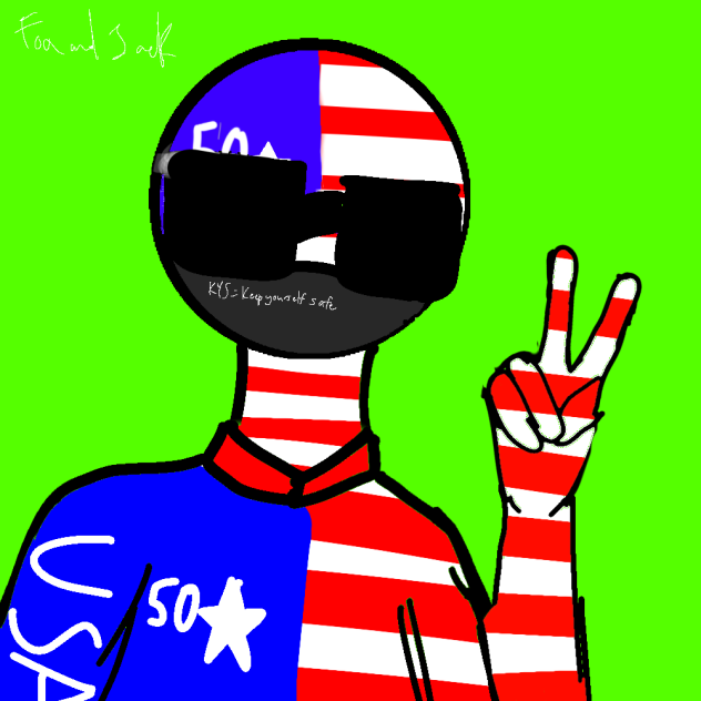 USA country humans - ibisPaint
