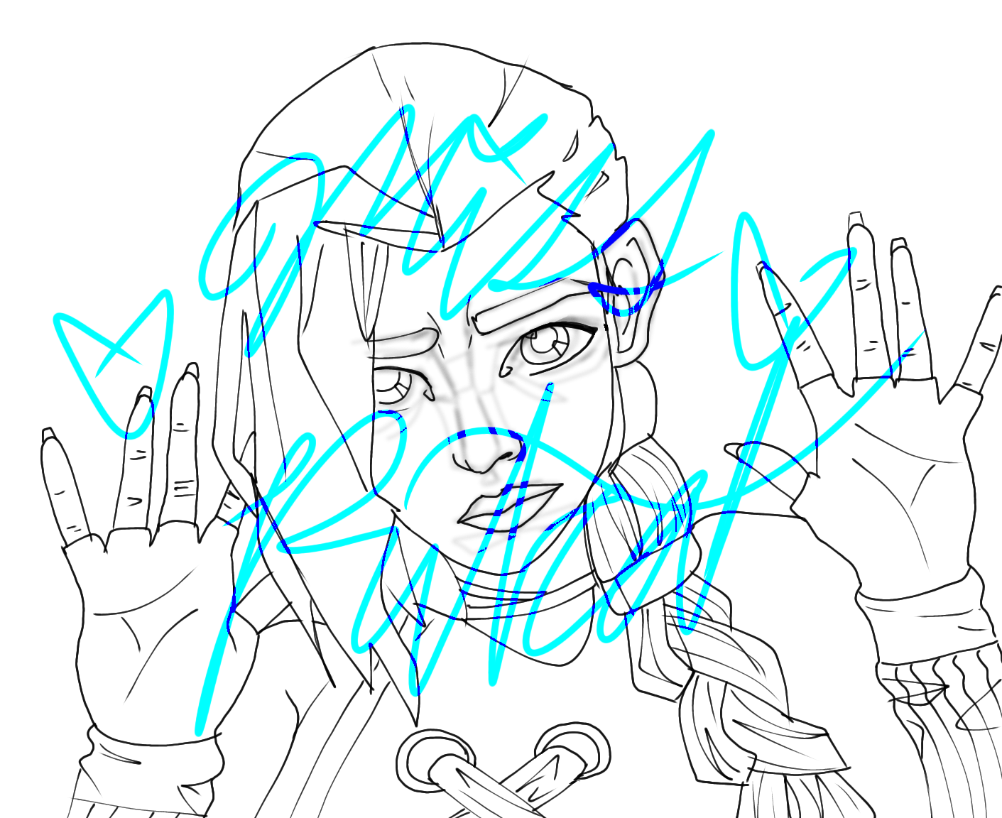 Jinx WIP - ibisPaint