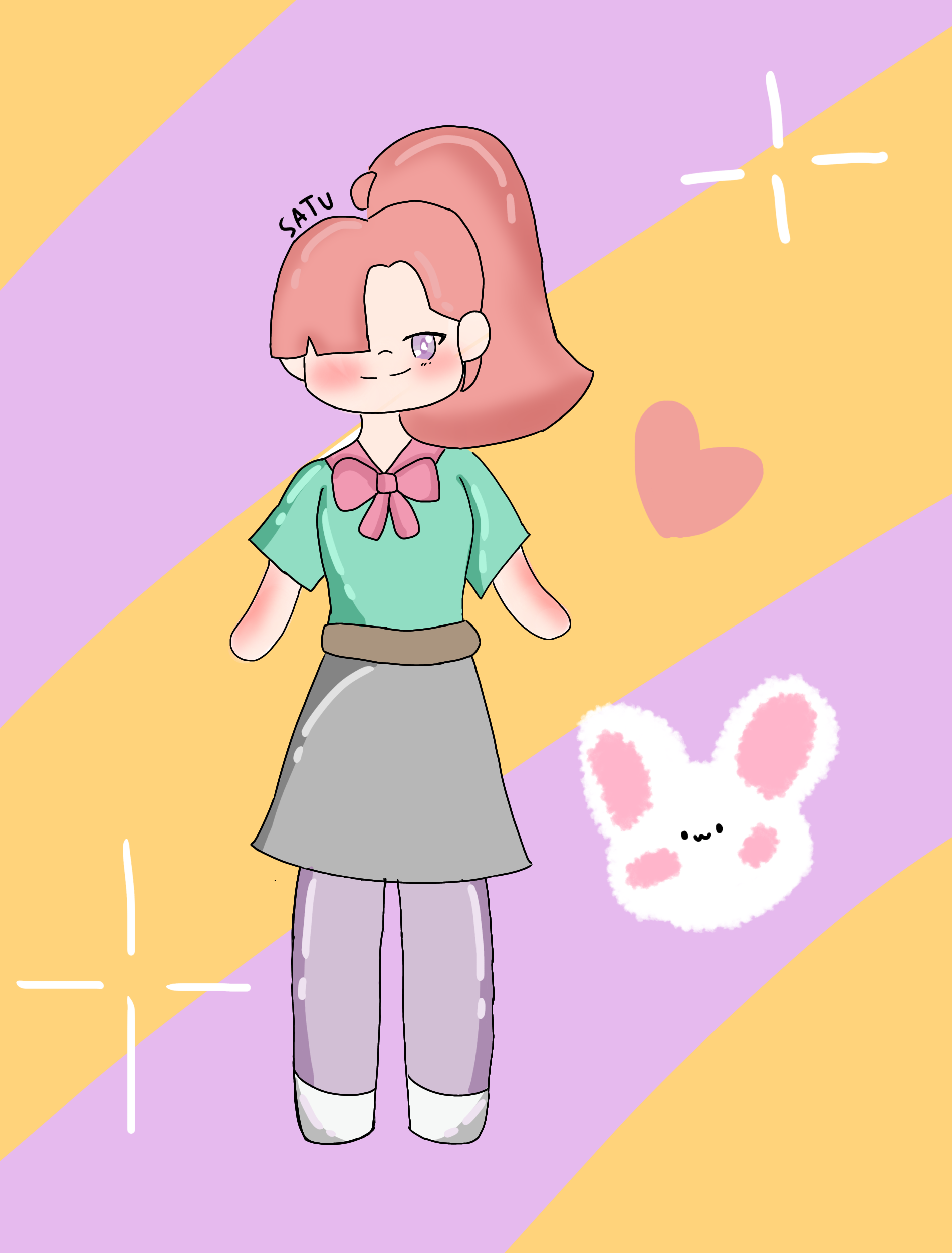 At with Elly - ibisPaint