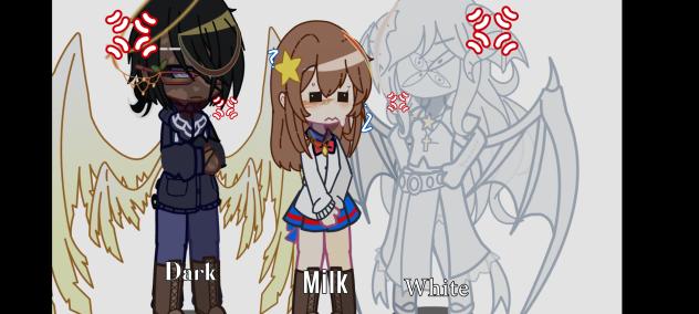 Some chocolate as humans pt.1 - ibisPaint