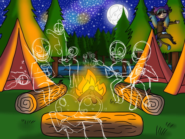 Camping Collab! - ibisPaint