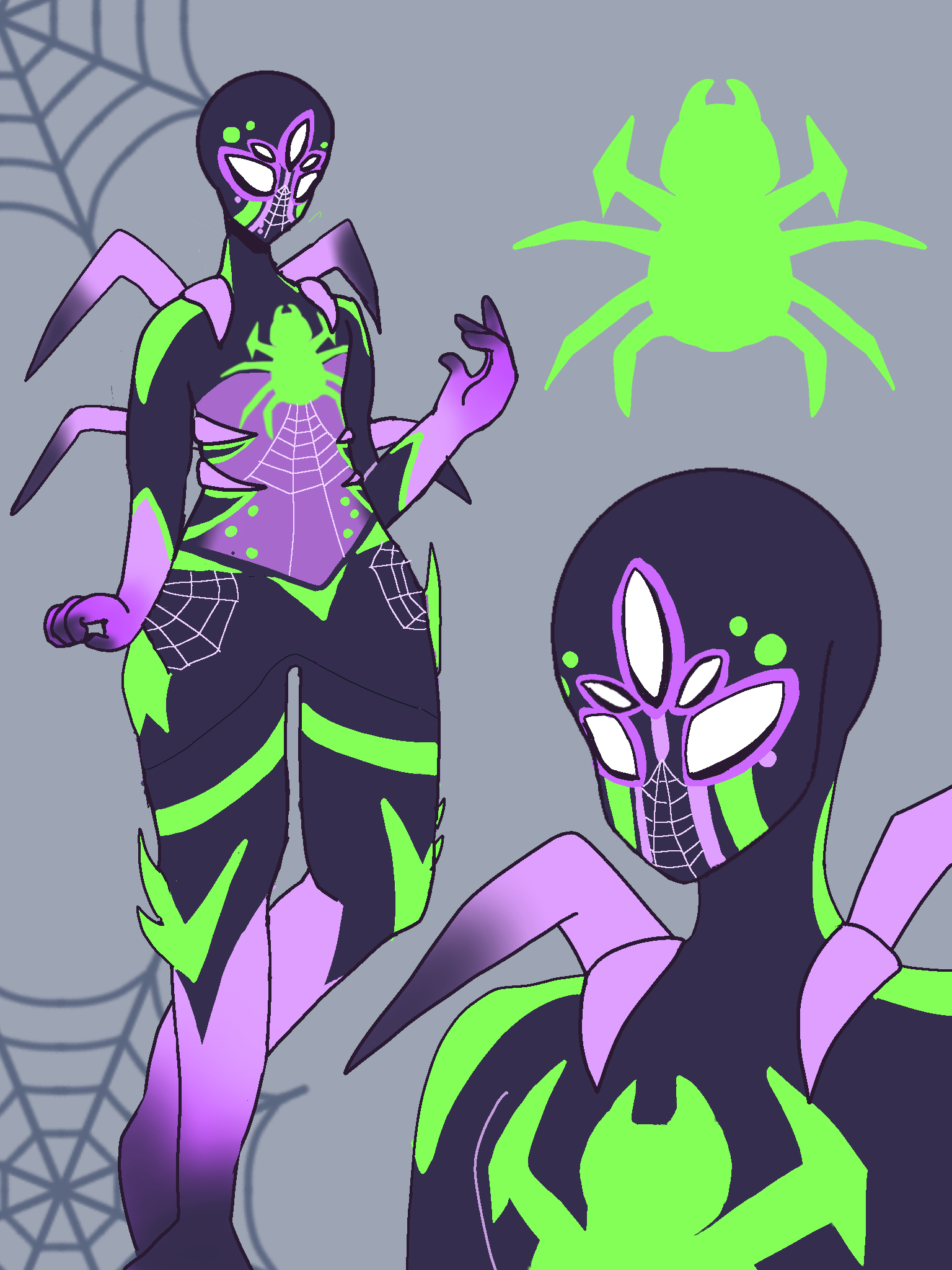 my spidersona - ibisPaint