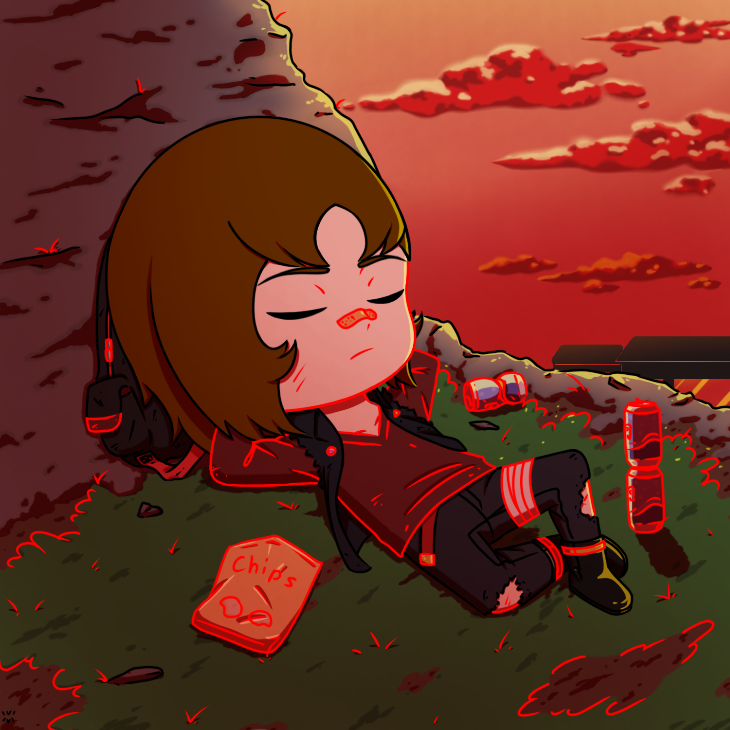 Chilling - ibisPaint