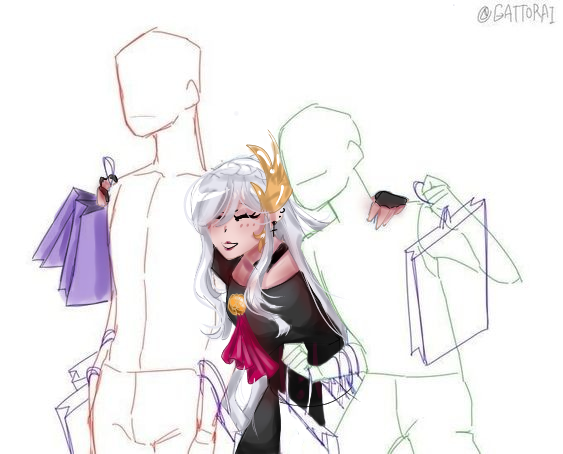 shopping collab - ibisPaint