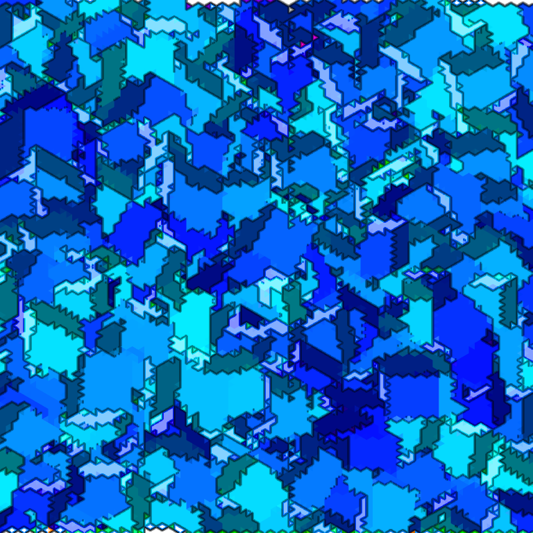 Cubes (Blue) - ibisPaint