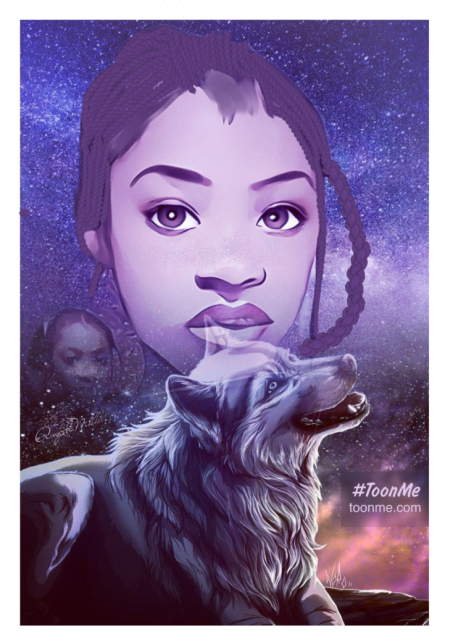 if in heaven and Left my wolf - ibisPaint