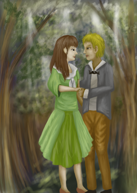 forest couple - ibisPaint