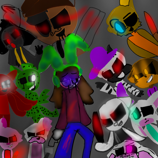 my favorite piggy characters - ibisPaint