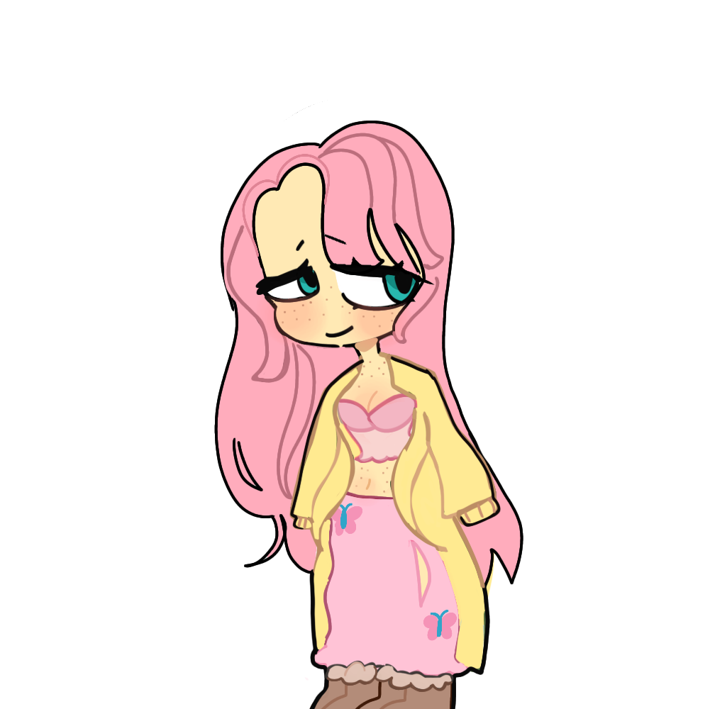 flutter shy - ibisPaint