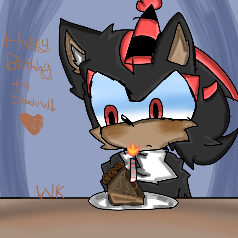 Happy birthday shadow ultimate life form - ibisPaint
