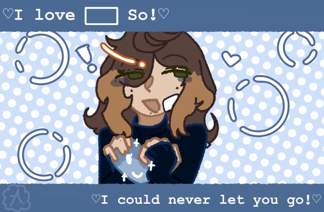 I love [enter] so - ibisPaint