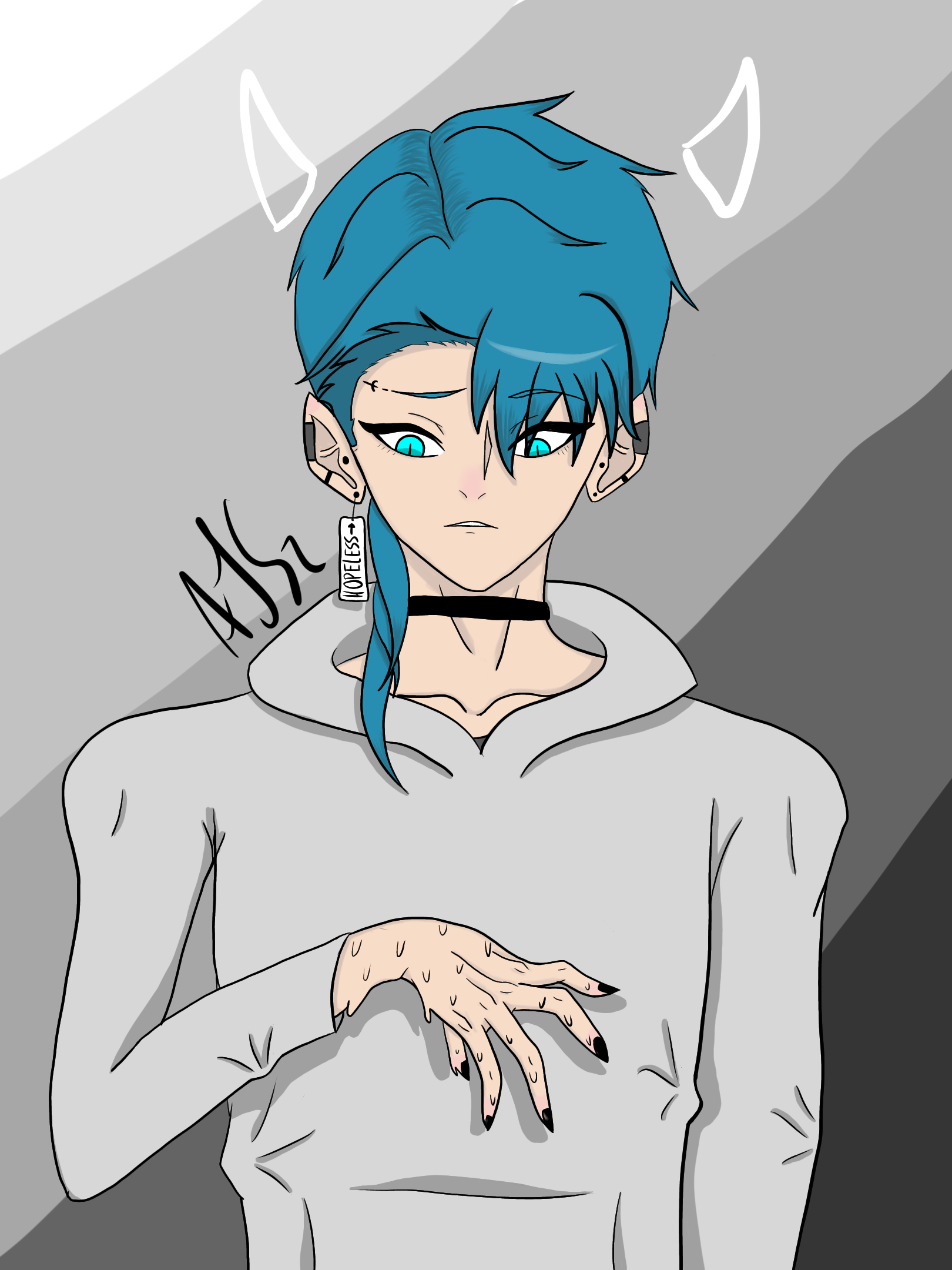 The Demon Under my Bed - ibisPaint