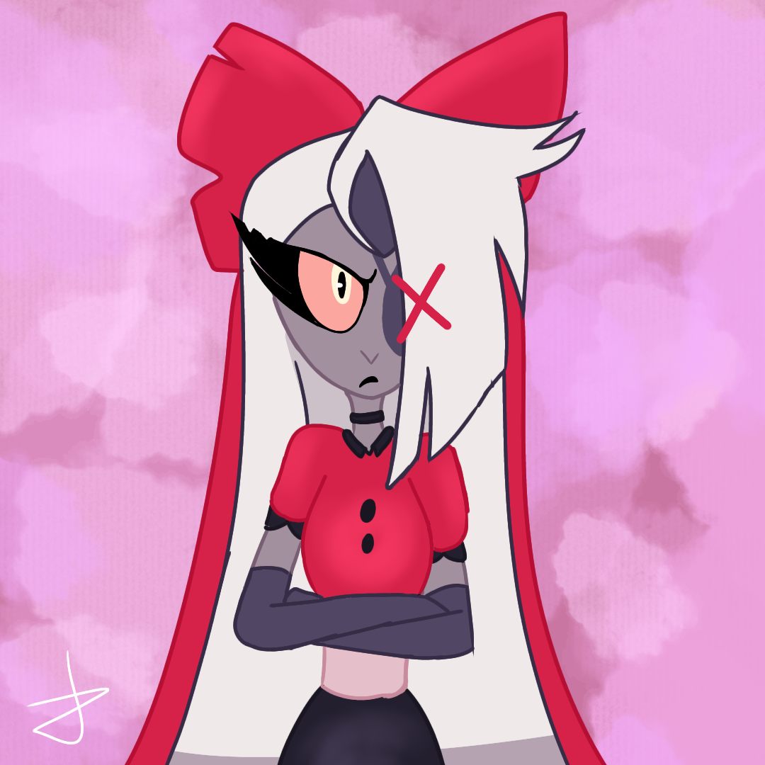 Vaggie (from hazbin hotel) - ibisPaint