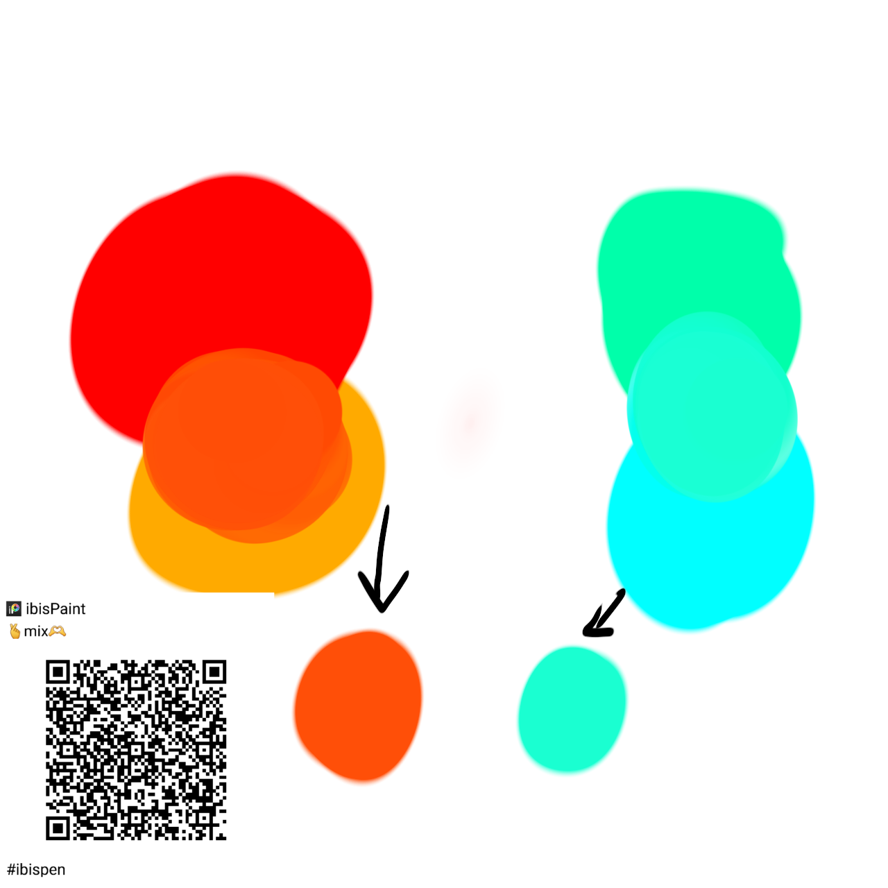 pencil for mix colors - ibisPaint