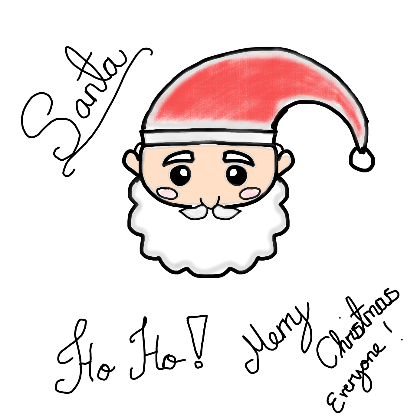Santa Clause - ibisPaint