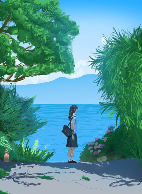 sea girl - ibisPaint