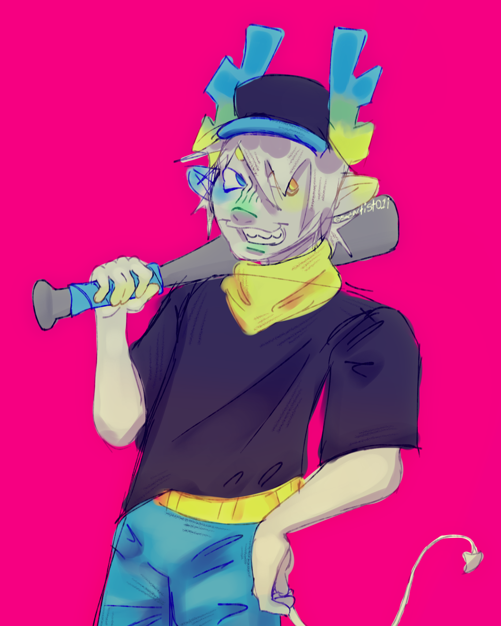 whips out my phighting oc and bawls - ibisPaint