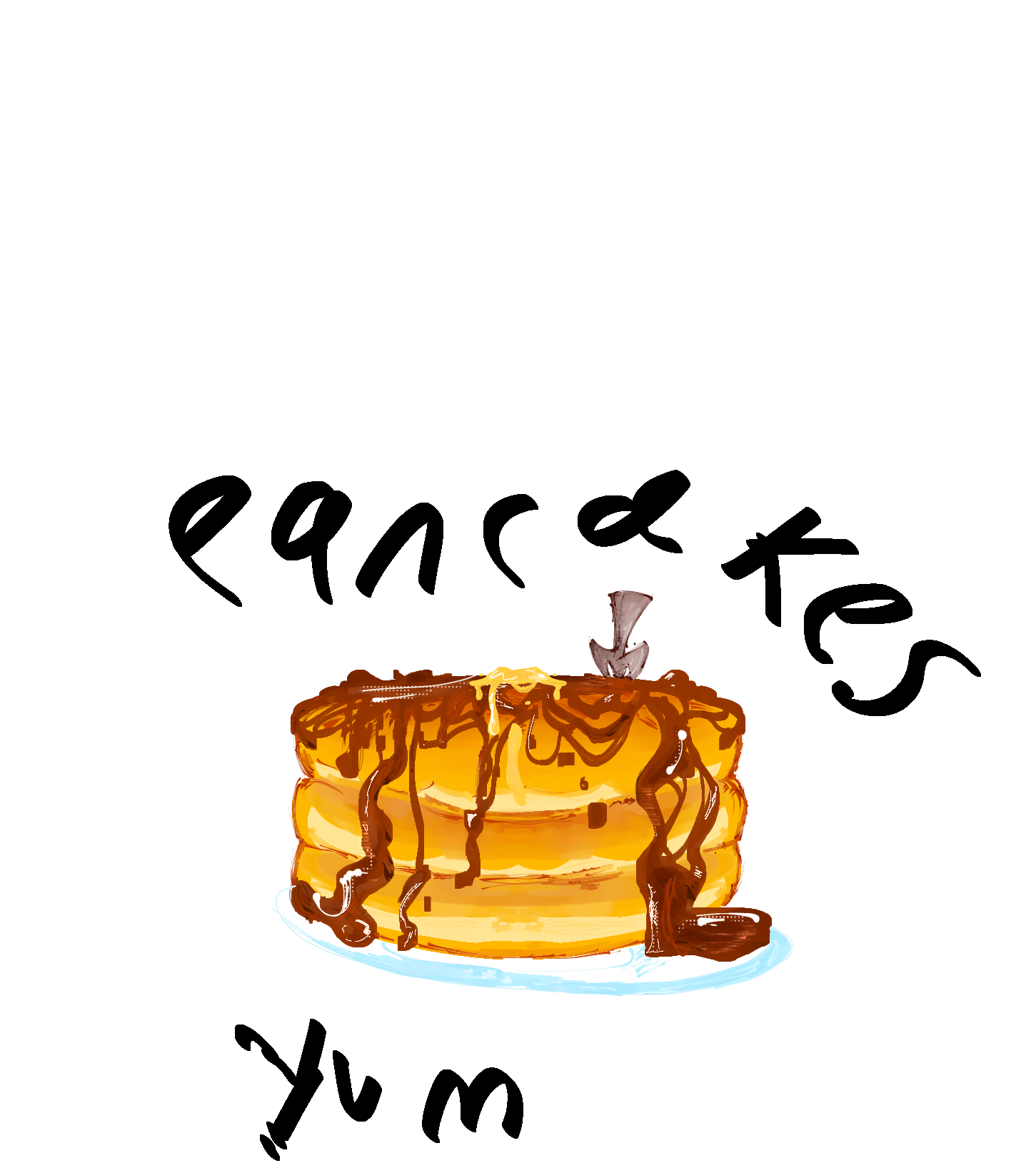 Ohh pancakes - ibisPaint
