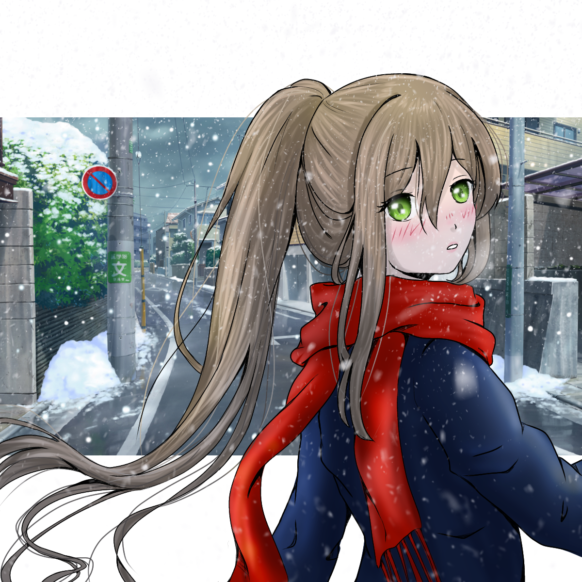 Winter Scarf - ibisPaint