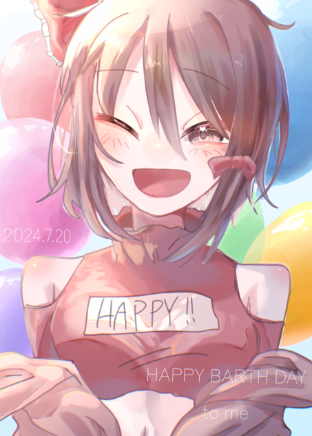 HAPPY BARTH DAY to me!! - ibisPaint