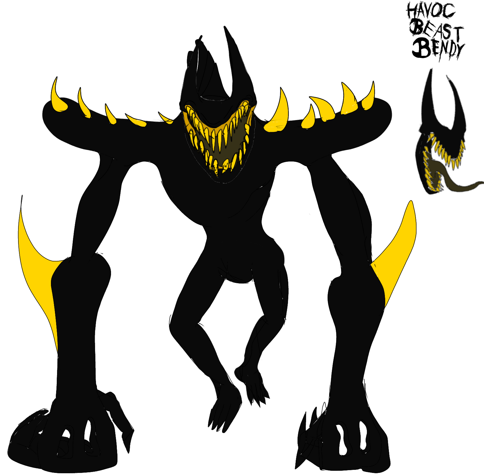 HAVOC Beast Bendy - ibisPaint